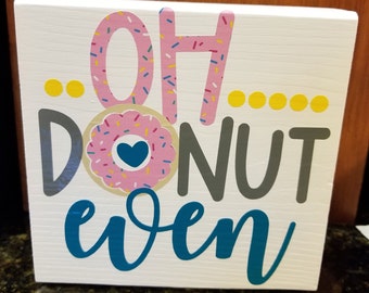 Donut Sign | Etsy