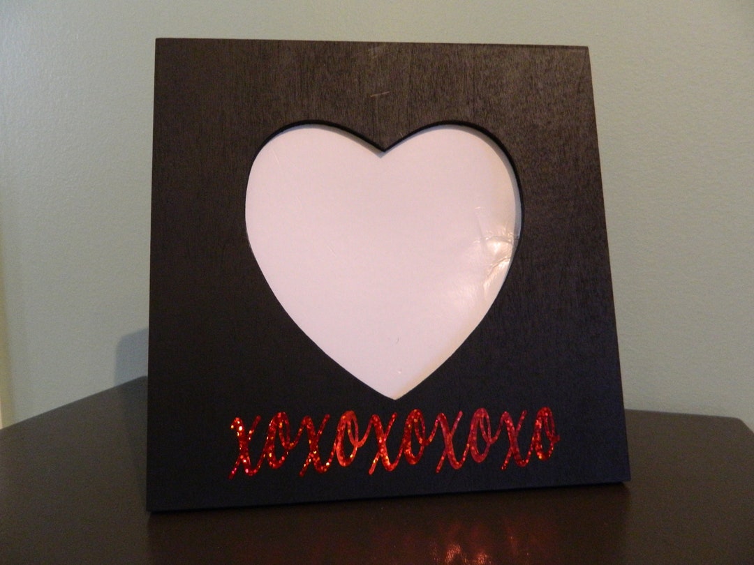 Square Heart Frame - Etsy