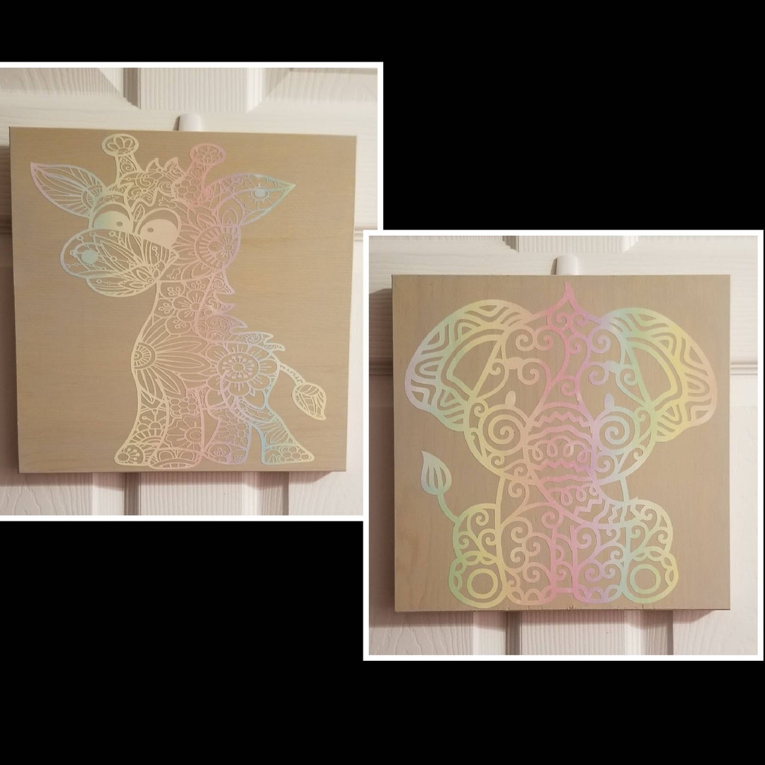 Safari Baby Animal Mandalas - Etsy
