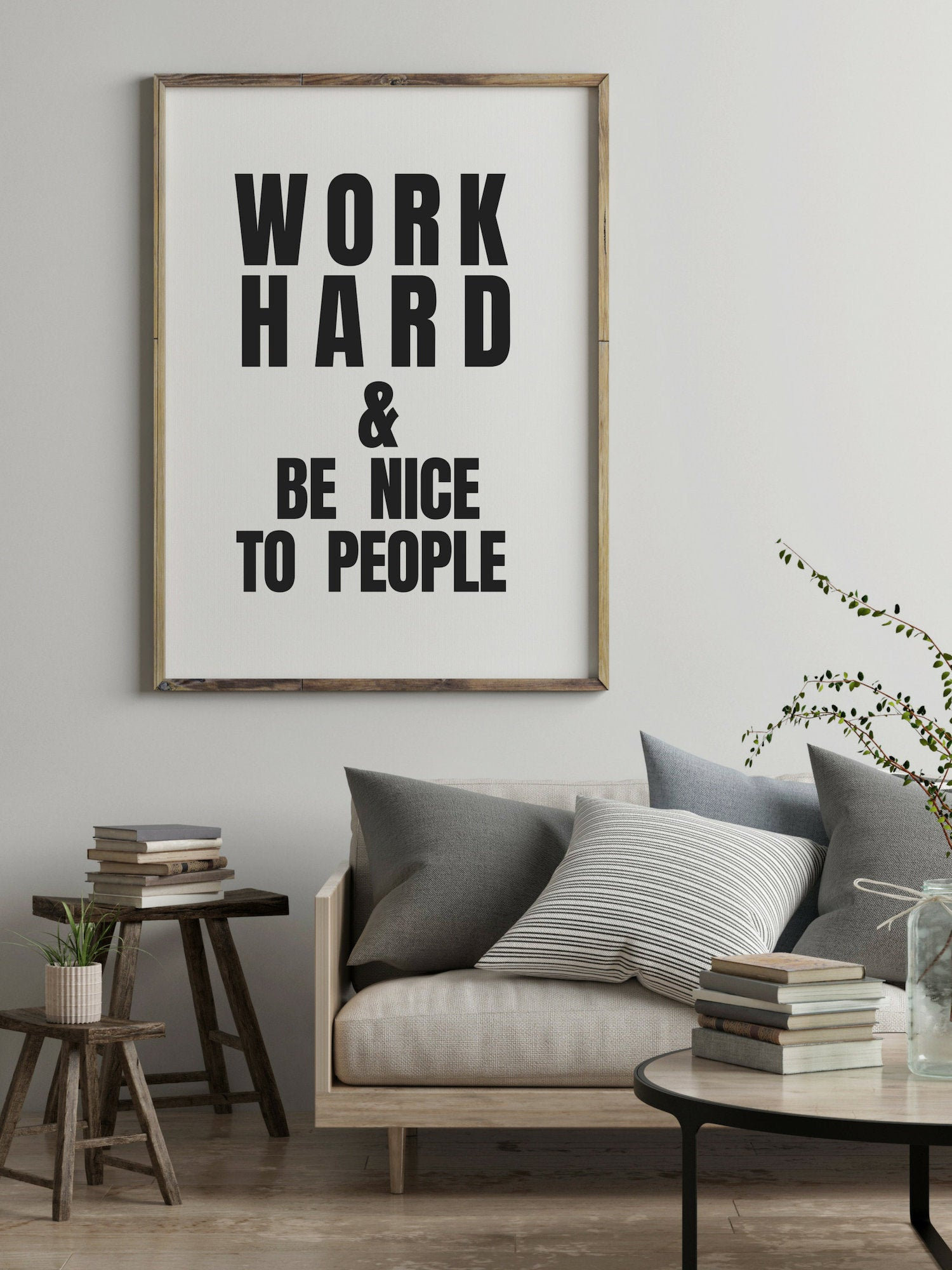 Work Hard And Be Nice To People Cover Photo
