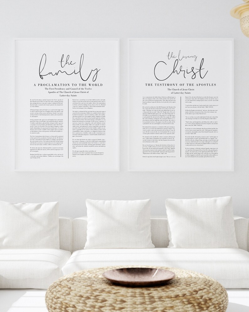 LDS Poster the Living Christ Instant Download - Etsy Canada