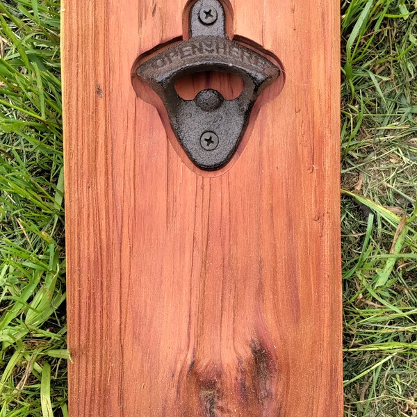 Rustic Bottle Opener - Etsy