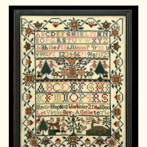 Williamsburg Sampler - Etsy