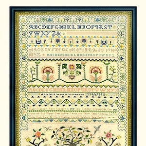 The Chase Sampler mary Starkey Sampler - Etsy