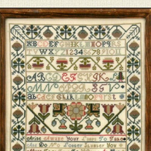 The Ann Almy Sampler - Etsy