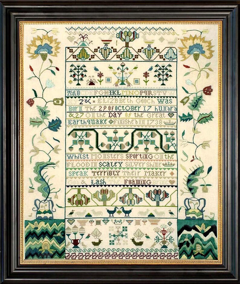 The Elizabeth Gooch Sampler - Etsy