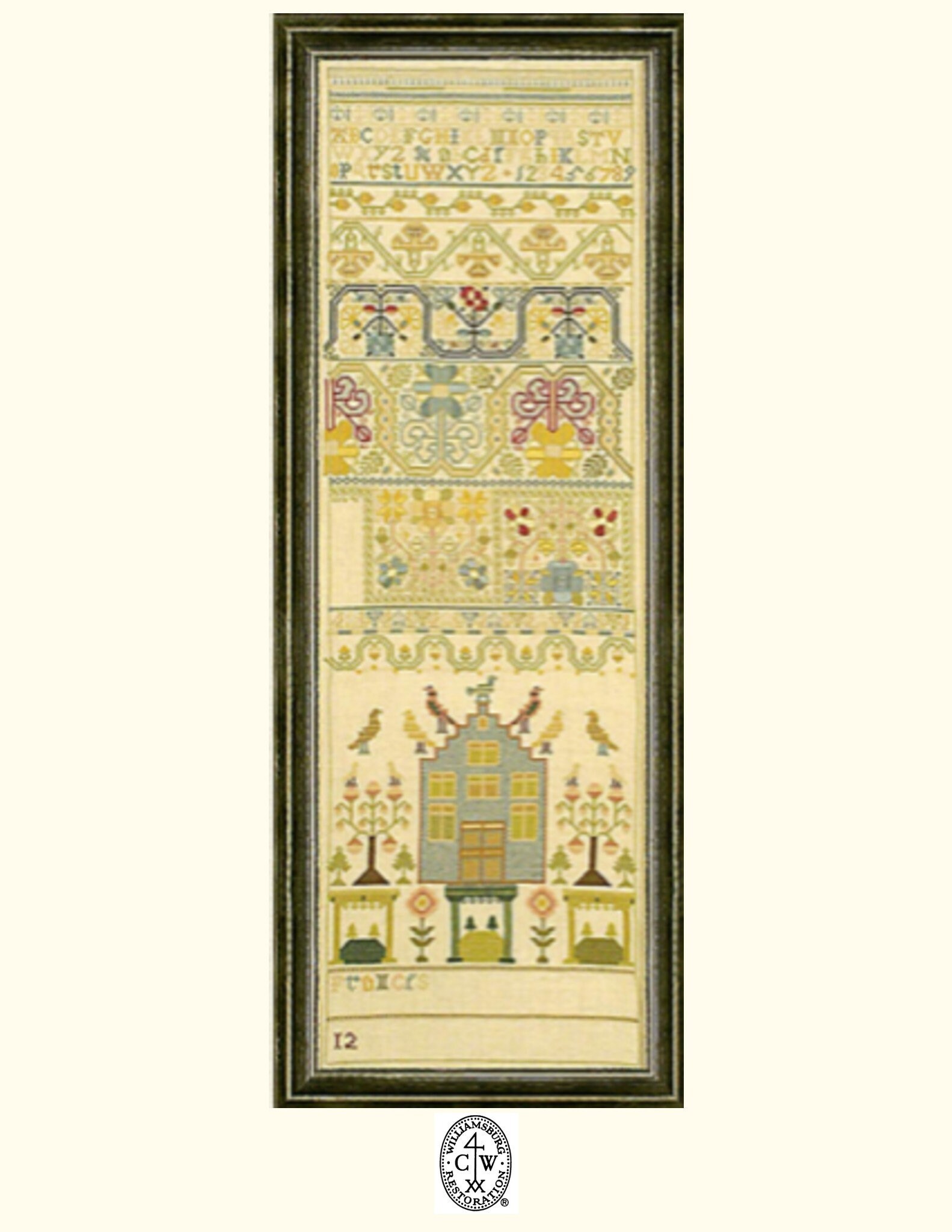 A Francis Burwell Sampler - Etsy UK