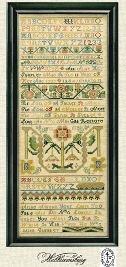 The Ann Almy Sampler - Etsy