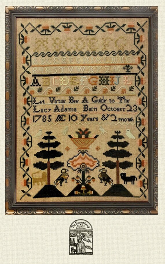 A Lucy Adams Sampler - Etsy