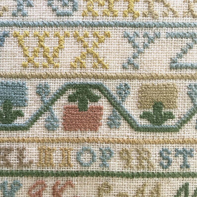 The Ann Almy Sampler - Etsy