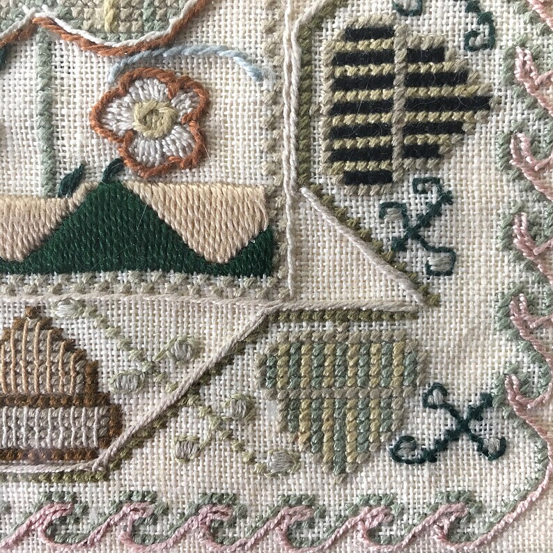 The Hannah Prescott Sampler - Etsy