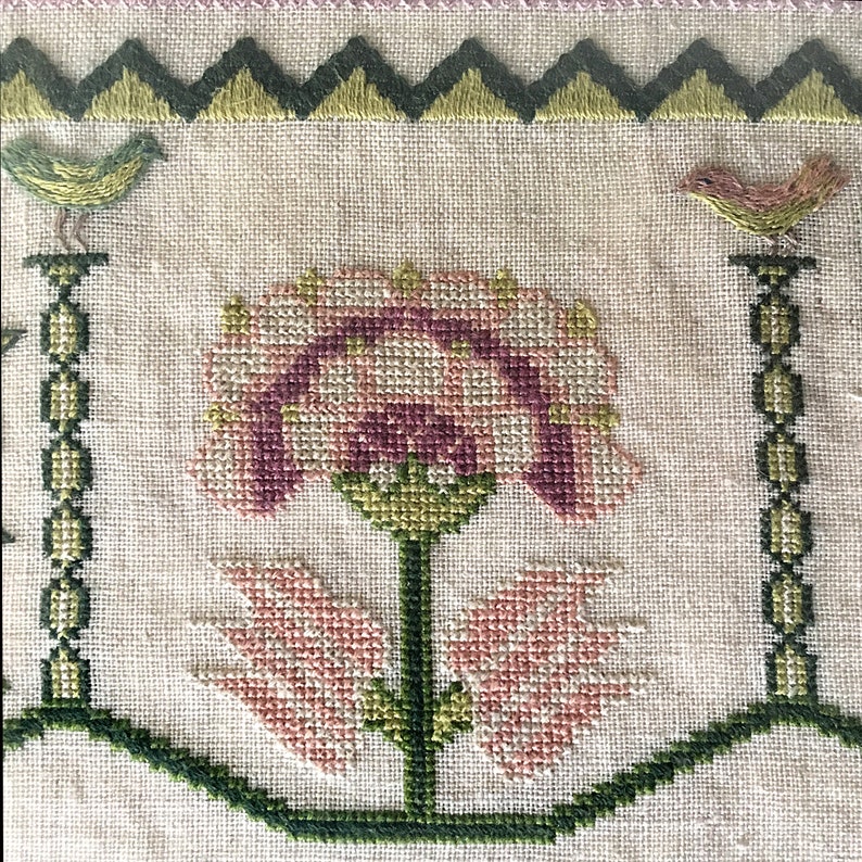 The Chase Sampler mary Starkey Sampler - Etsy