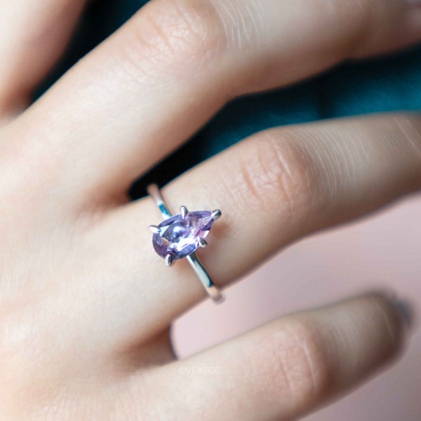 Amethyst Ring - Etsy