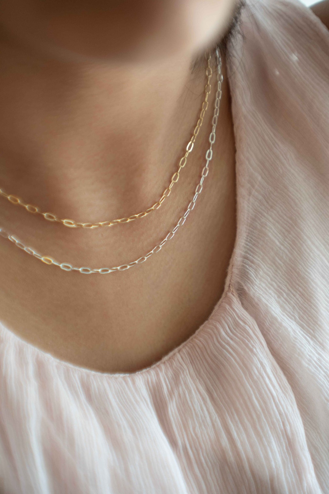 14k Gold Filled Chain, Made in USA Chain, Sterling Silver Chain ...