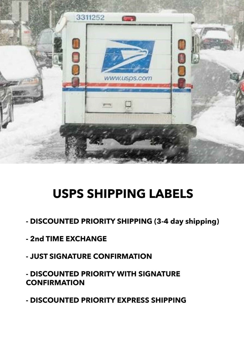 USPS Shipping Labels - Etsy