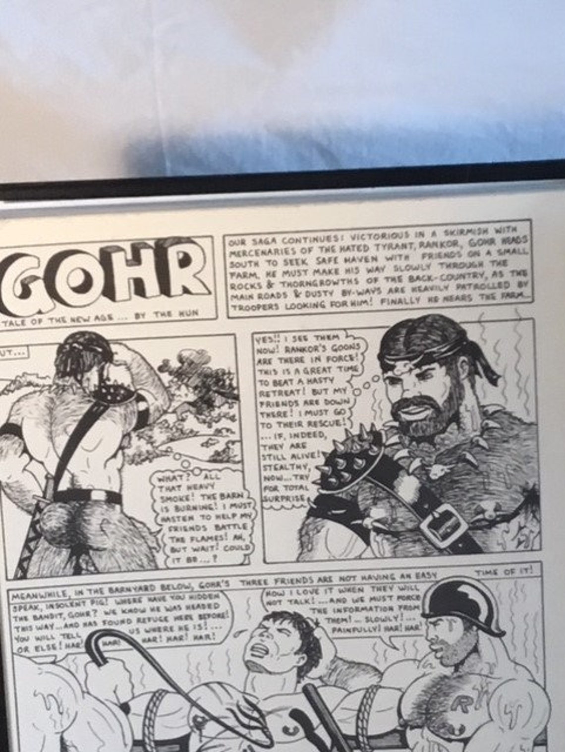 Mature Comics The Hun Bill Schmeling Gohr Series Complete 4 Vol