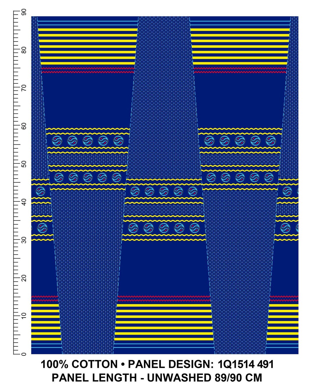 5 Metre Panels African Traditional Shweshwe 3 Cats 100% Cotton Fabric ...