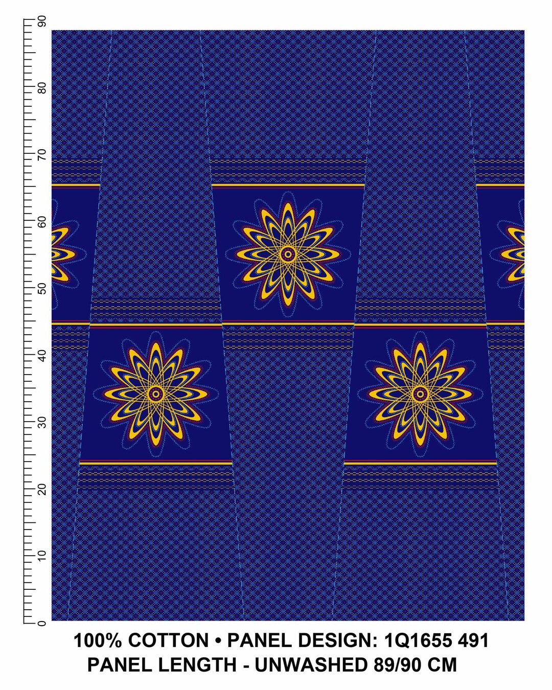 5 Metre Panels African Traditional Shweshwe 3 Cats 100% Cotton Fabric ...