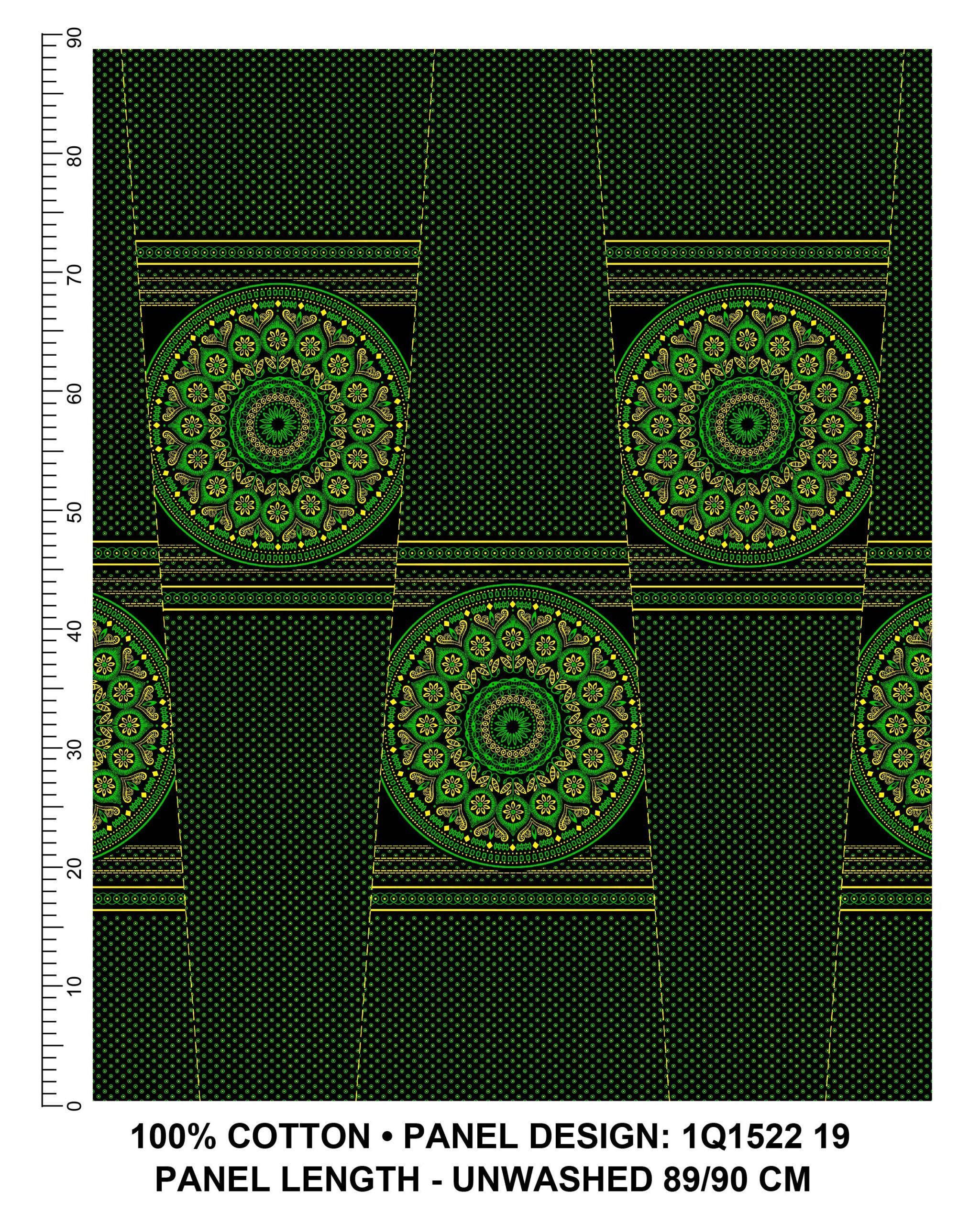 5 Metre Panels African Traditional Shweshwe 3 Cats 100% Cotton Fabric ...
