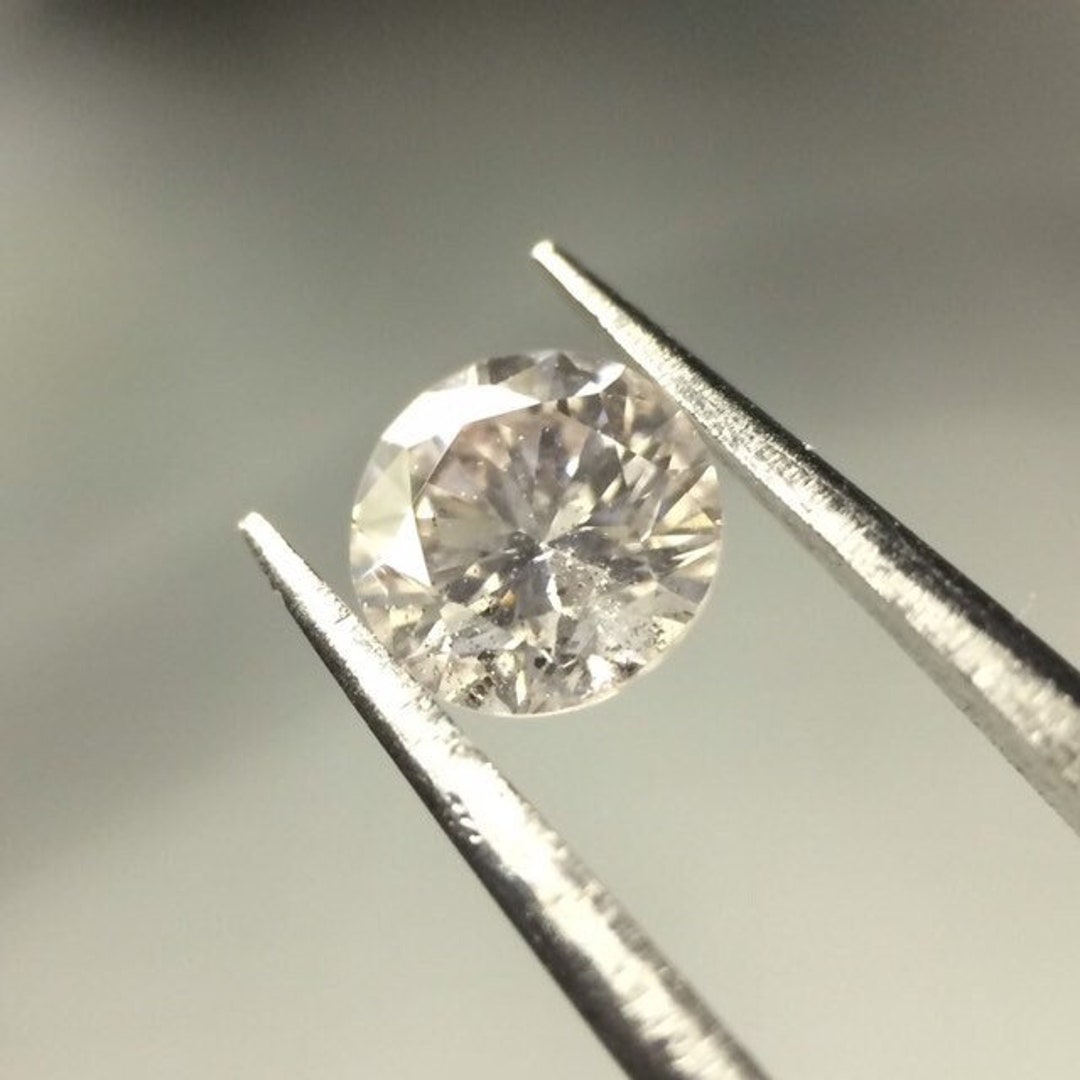 0.25 Light Pink Round Brilliant GIA Certified Natural Loose Diamond - Etsy