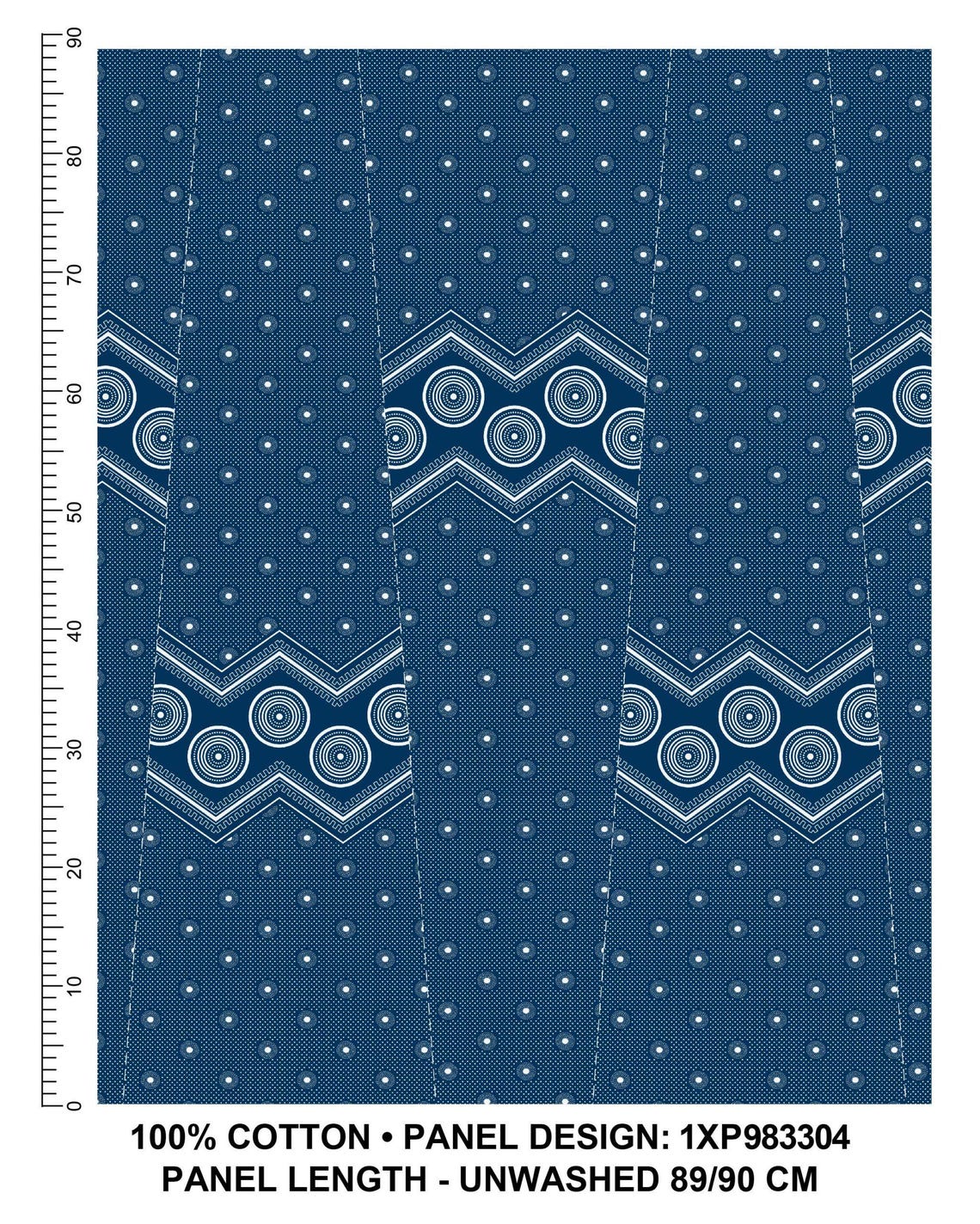 5 Metre Panels African Traditional Shweshwe 3 Cats 100% Cotton Fabric ...