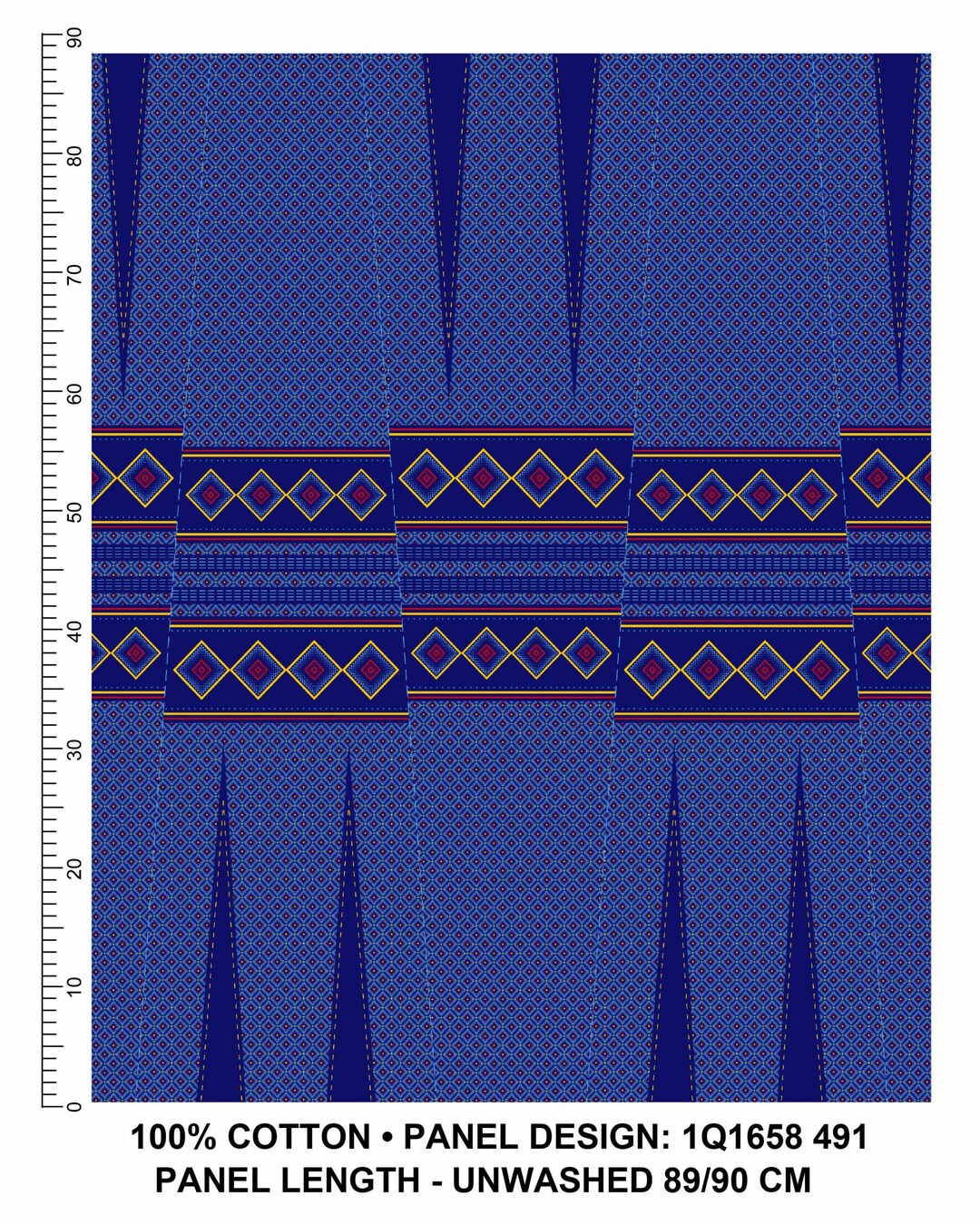 5 Metre Panels African Traditional Shweshwe 3 Cats 100% Cotton Fabric ...