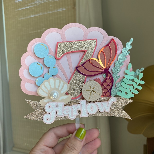 Pearl Cake Topper - Etsy