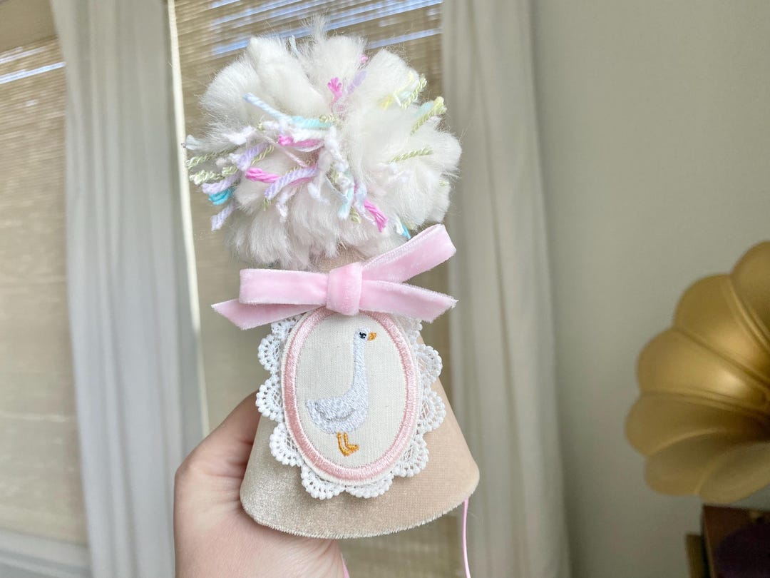 Silly Goose Birthday Hat | Whimsical Party | Kids Photoshoot Prop | Tan ...