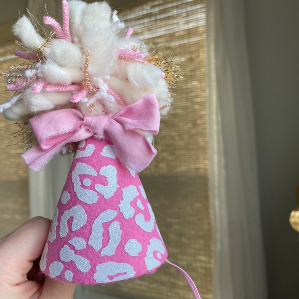 Leopard Print Party Hat - Etsy