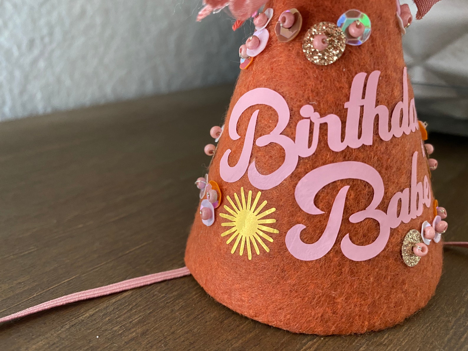 Rust Birthday Babe Birthday Hat Whimsical Party Kids | Etsy