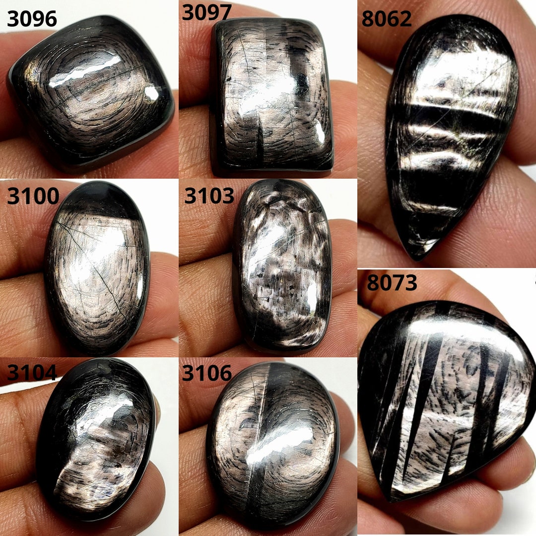 Aaahigh Quality Natural Hypersthene Gemstone, Hypersthene Cabochon ...