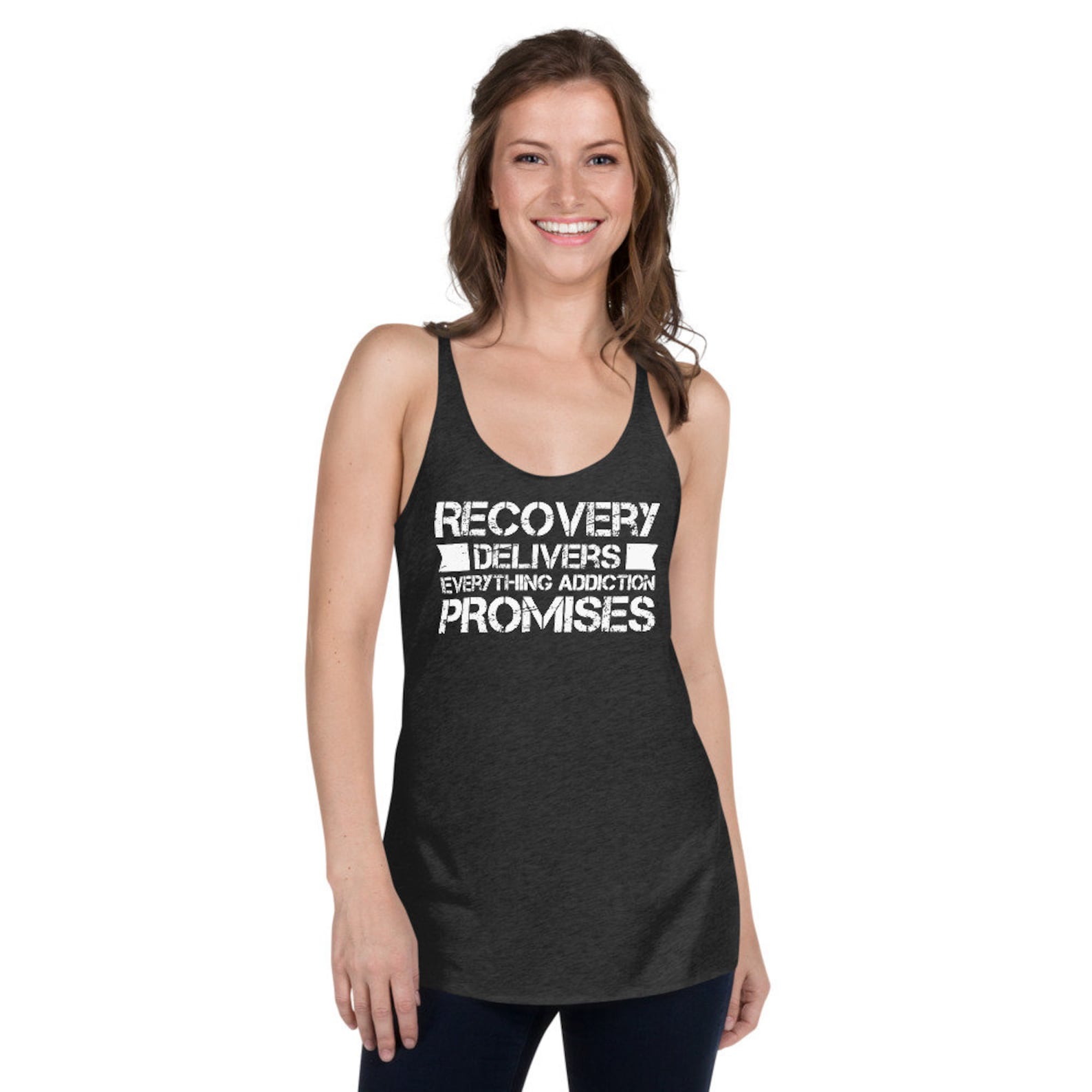 Drug Recovery Racerback Tank T-shirt Sobriety T Shirt for - Etsy