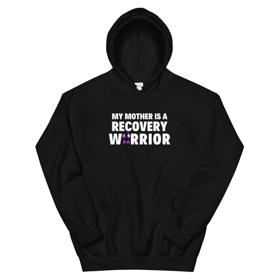 Drug Recovery Hoodie, Sobriety Hoodie, Sober Gift, My Mother is A ...