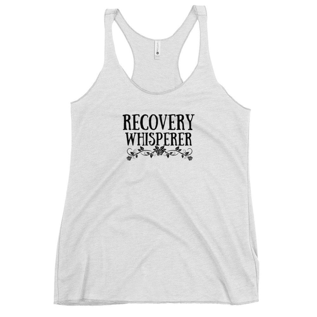 Funny Recovery Racerback Tank, Fun Recovery Gift, Drug Recovery Shirt ...