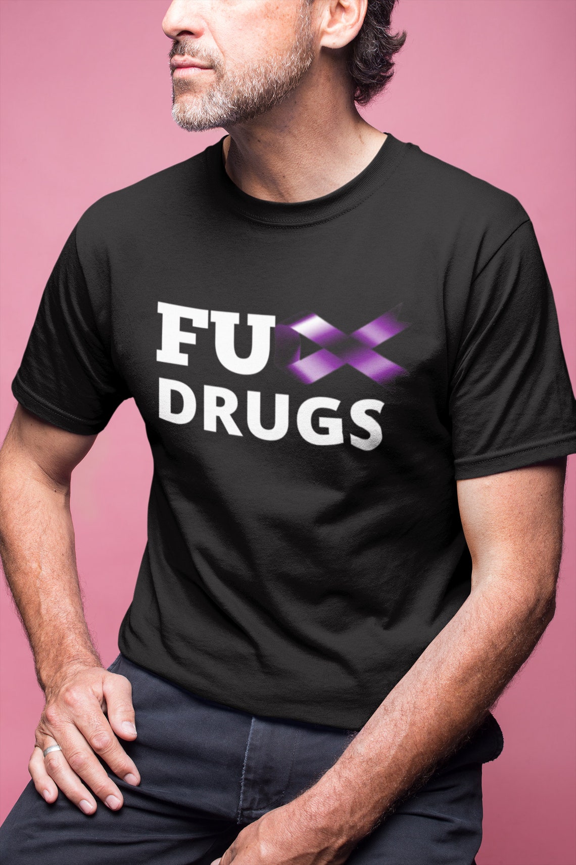 Fuck Drugs Shirt Drug Recovery T-shirt Heroin Addiction - Etsy