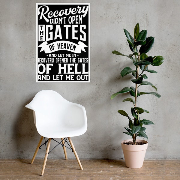 Recovery Posters - Etsy
