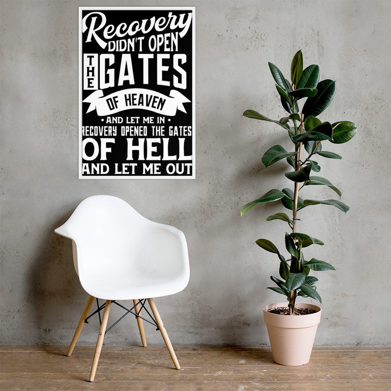 Recovery Posters - Etsy