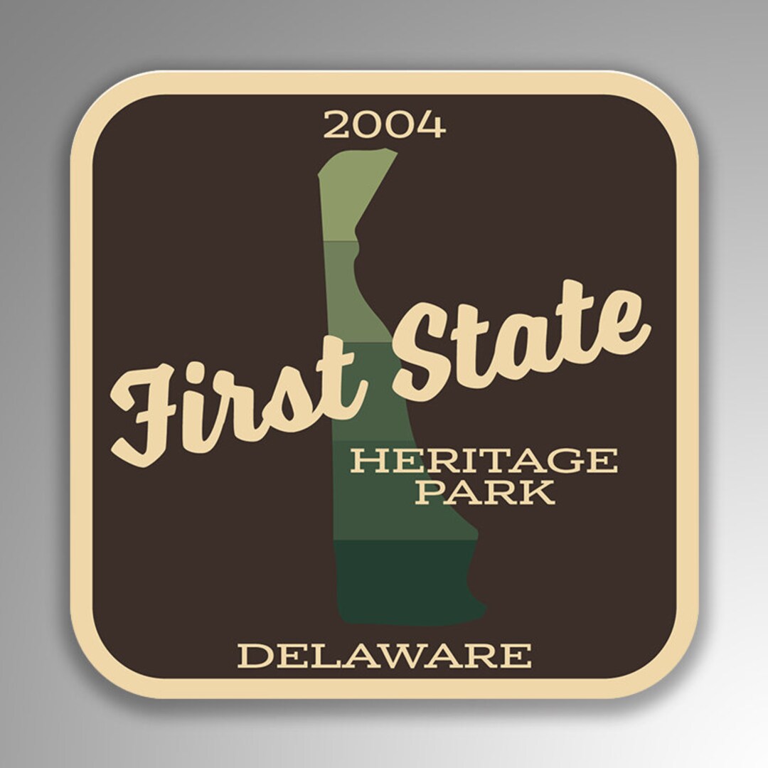 First State Heritage Park Delaware Decal Sticker | 4-inches | Premium ...
