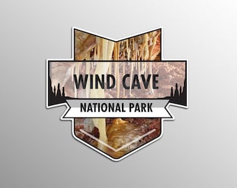 Wind Cave Sticker - Etsy