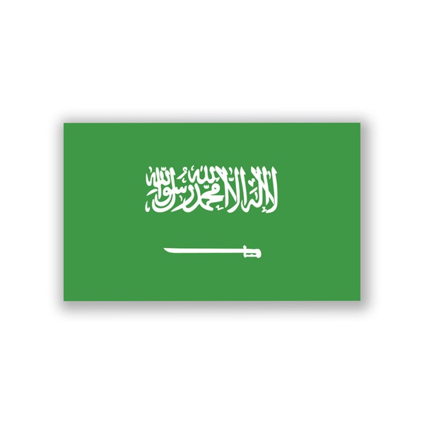 Saudi Flag Stickers - Etsy