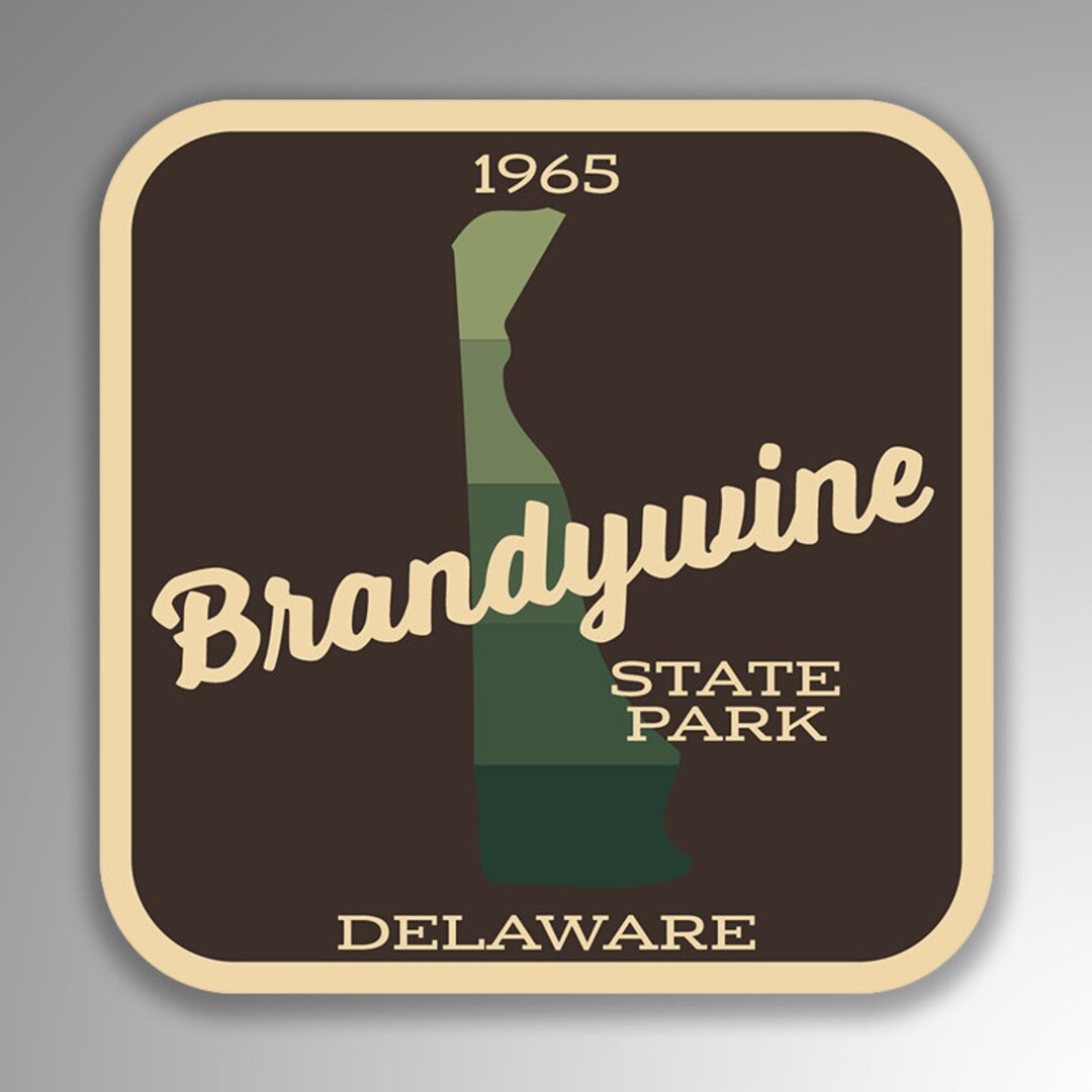 Brandywine Delaware State Park Decal Sticker | 4-inches | Premium ...