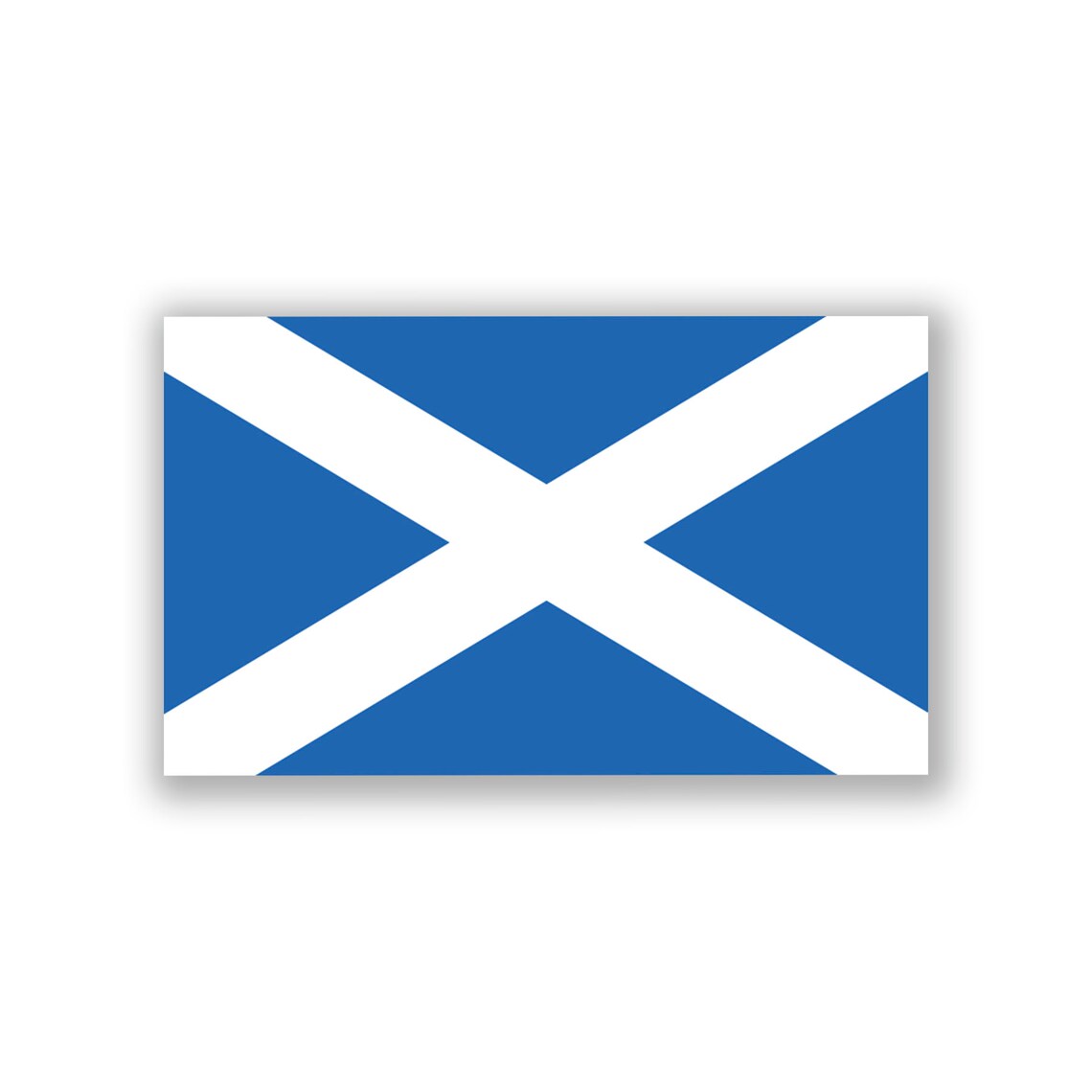 Scotland Flag Decal Sticker 5-inches by 3-inches Premium - Etsy