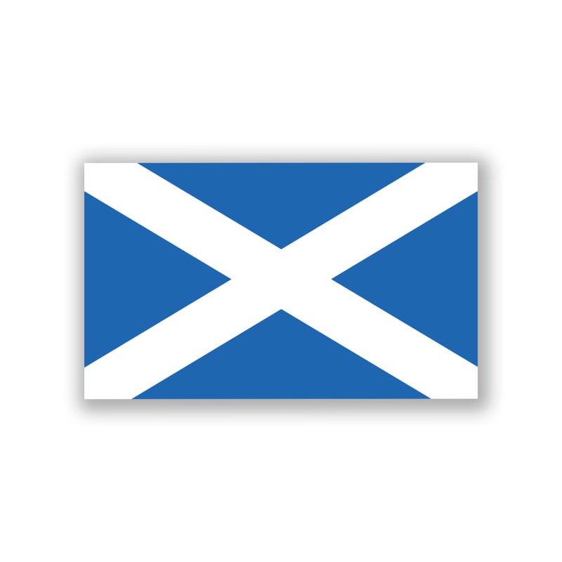 Scotland Flag Sticker - Etsy