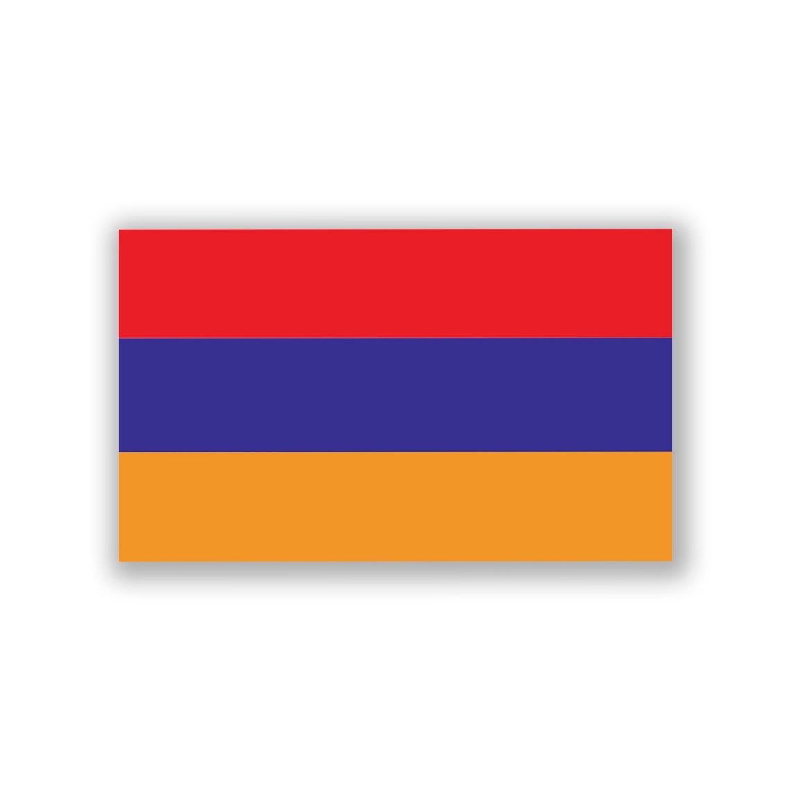 Armenia Flag Decal Sticker 5-inches by 3-inches Premium | Etsy