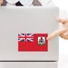Bermuda Flag Decal Stickers Official Flag of Bermuda Stickers 5-inches ...
