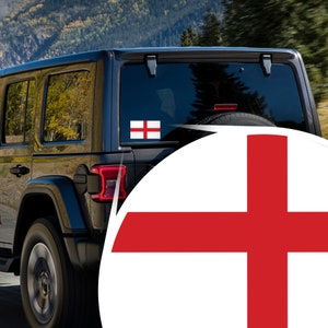 England Flag Decal Stickers | Official Flag of England Stickers | 5 ...