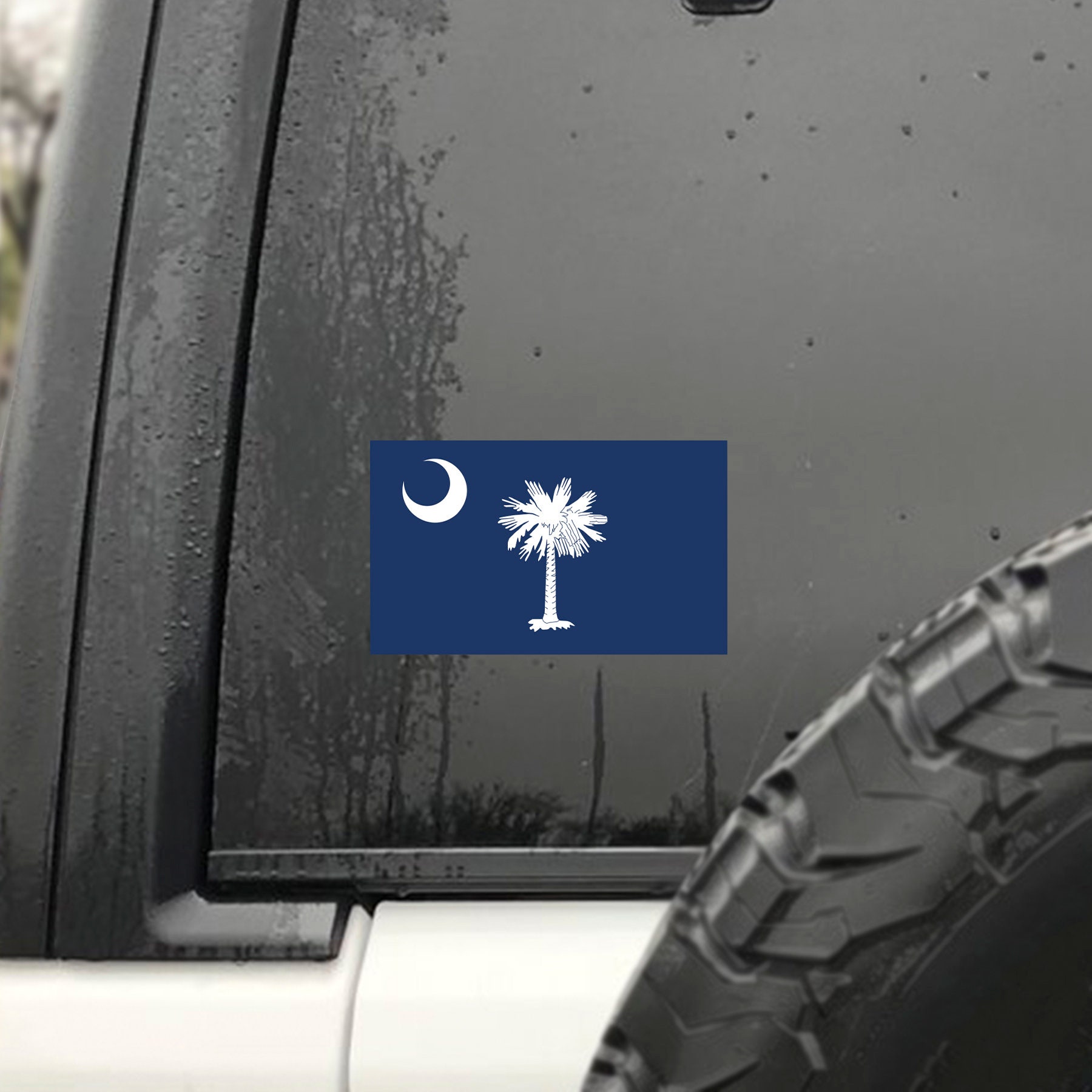 South Carolina State Flag Decal Stickers Official Flag of - Etsy