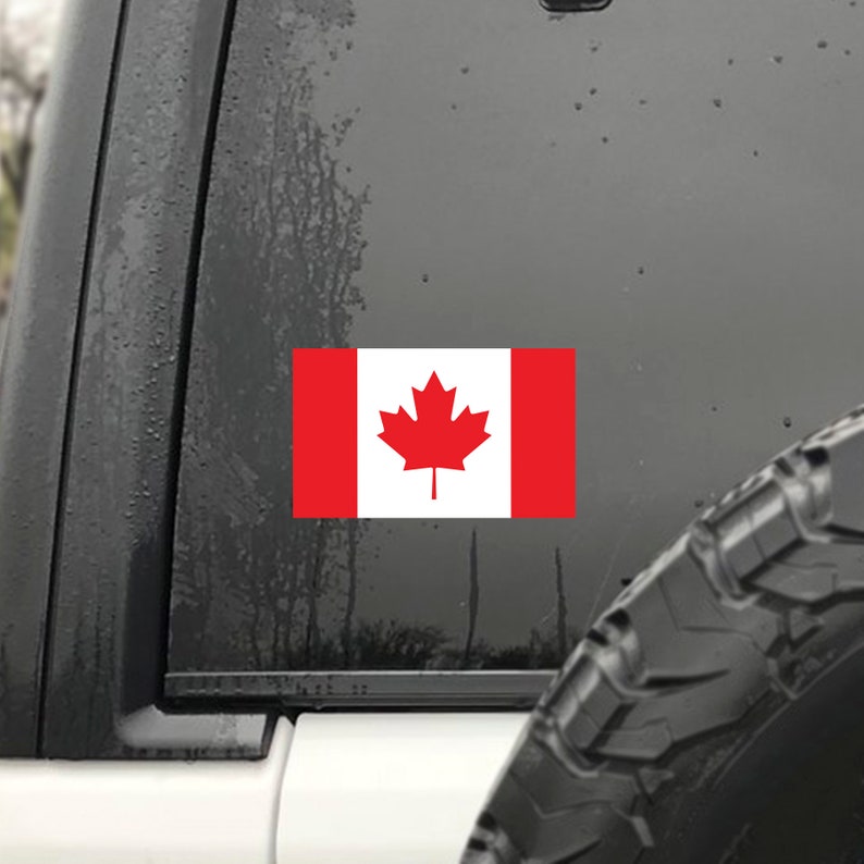 Canada Flag Decal Stickers | Official Flag of Canada Stickers | 5 ...