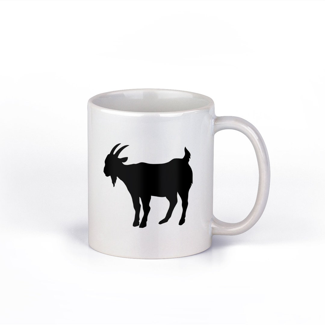 Goat Coffee Mug | Greatest of All Time Coffee Cup | 11-ounce Coffee Mug ...