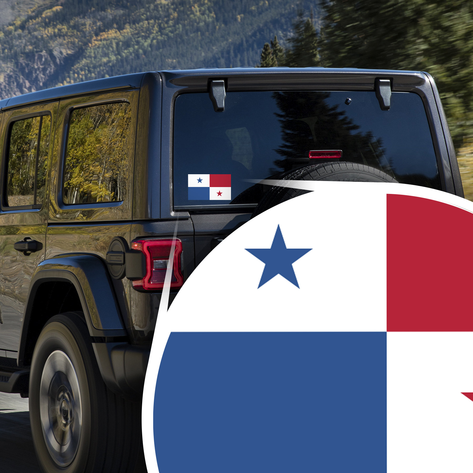 Panama Flag Decal Sticker 5-inches by 3-inches Premium - Etsy